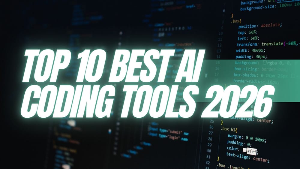 Top 10 Best AI Coding Tools 2026